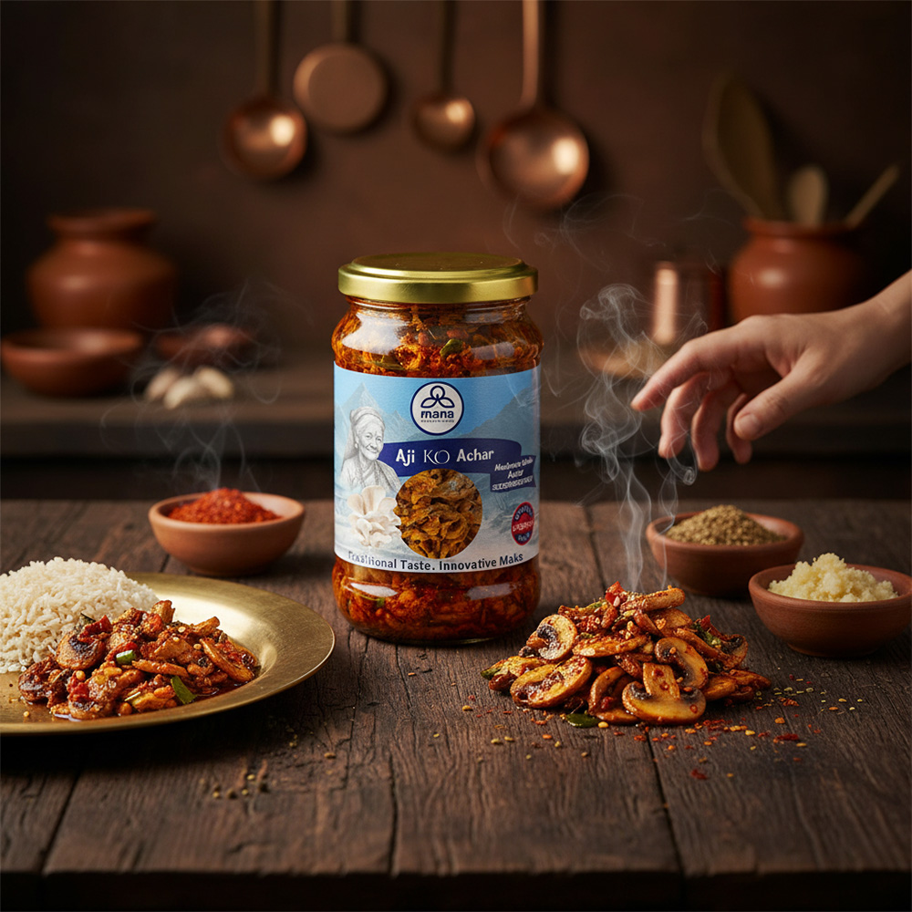 Mushroom Choila Achar – Jibro Foods